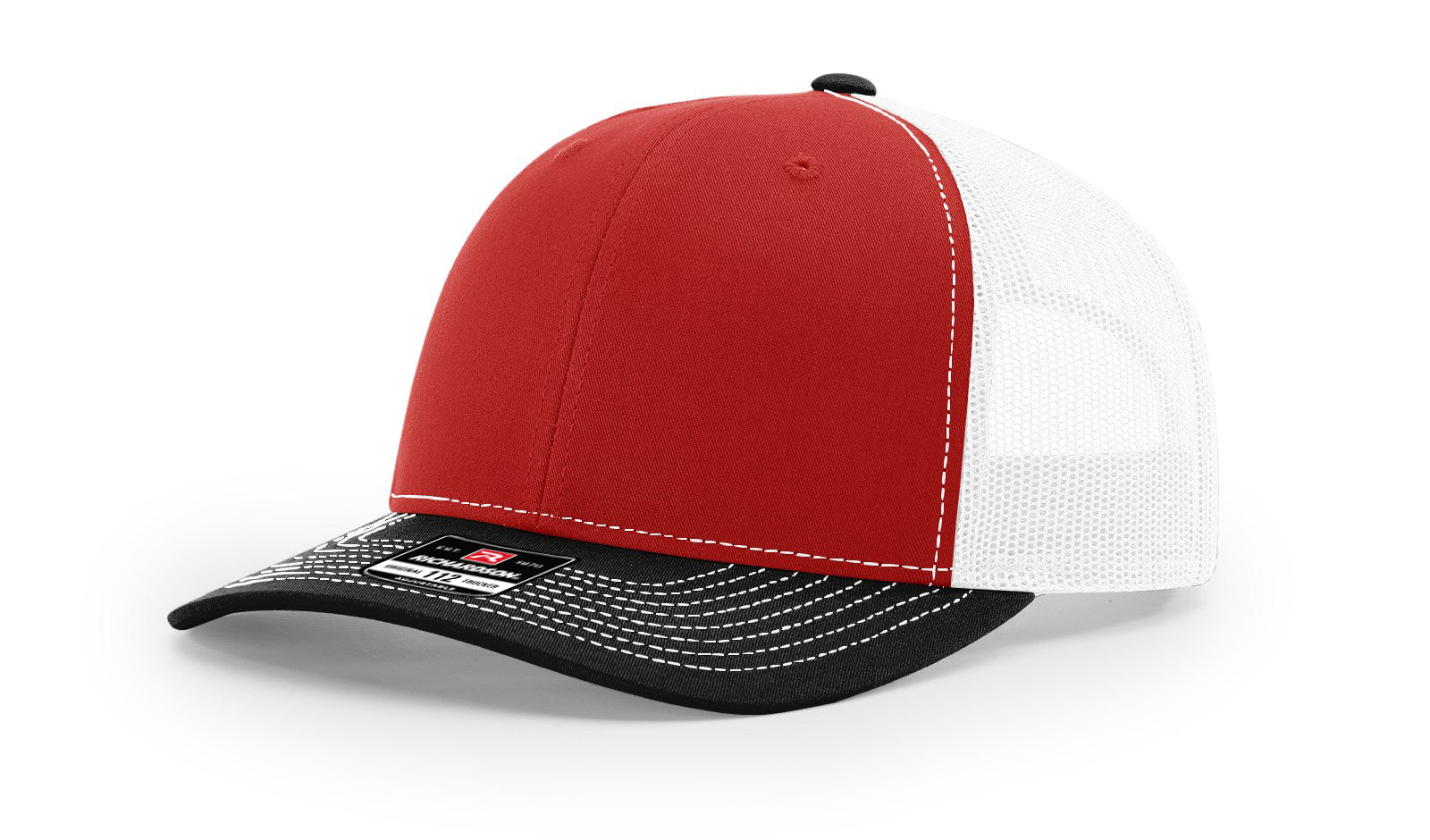 TRUCKER 112 RED • WHITE • BLACK